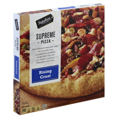 Buy Signature Select Pizza Rising Crust Supreme Frozen - it's ...