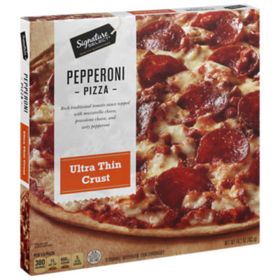 Buy Signature Select Pizza Ultra Thin Crust Pepperoni Frozen