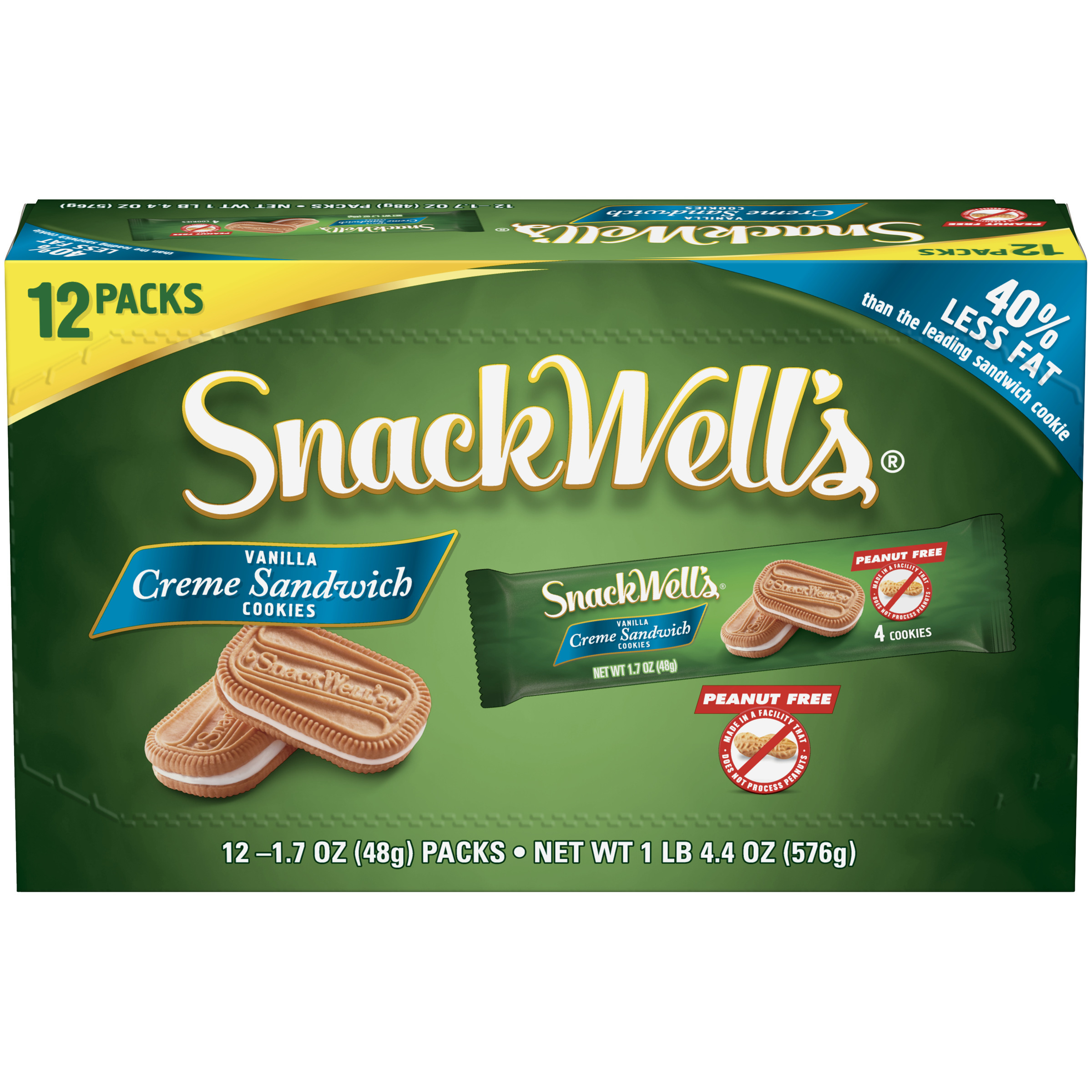 Buy Snackwells Vanilla Creme Sandwich Cookies - it's pescataria ...