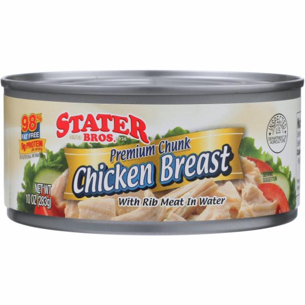 Buy Stater Bros Premium Chunk Chicken Breast With Rib Meat In Water ...