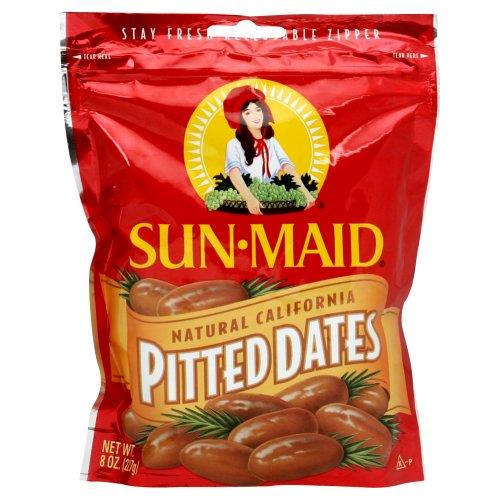 Sun Maid Natural California Pitted Dates: Nutrition & Ingredients ...
