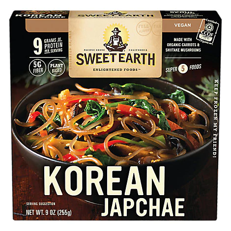 Sweet Ear Korean Japchae: Nutrition & Ingredients | GreenChoice