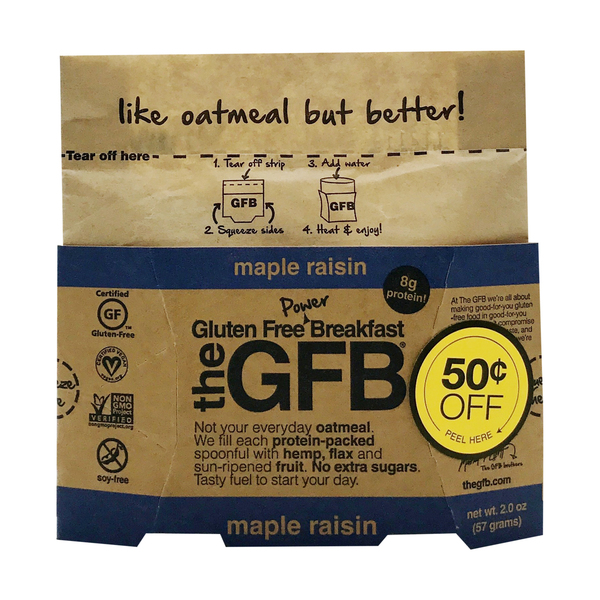 Buy The Gfb Maple Raisin Power Breakfast - it's gluten free, keto ...