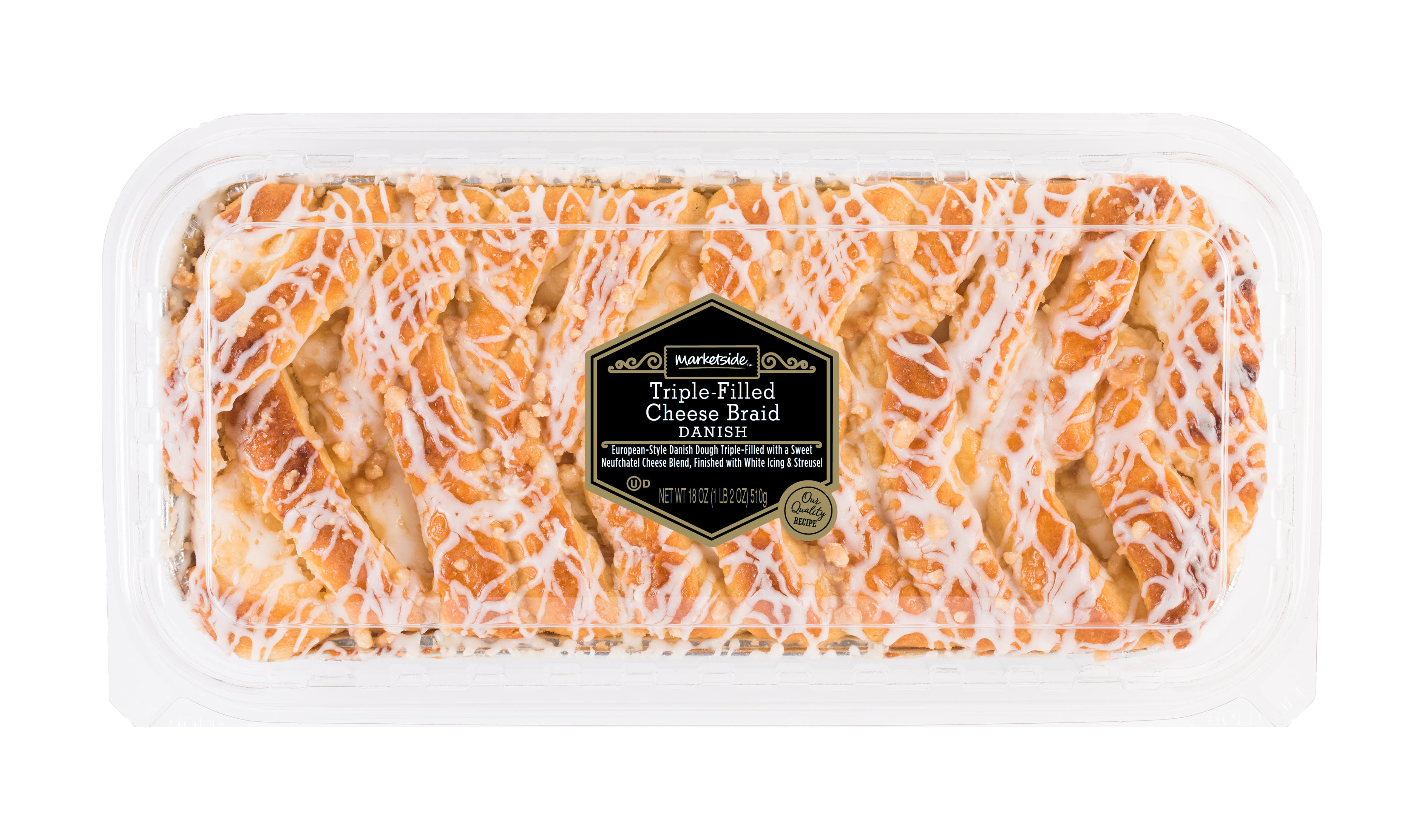 Buy Walmart Bakery Mks Triple Filled Cheese Braid - it's pescataria