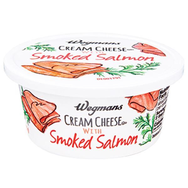 Wegmans Cream Cheese With Smoked Salmon: Nutrition & Ingredients ...