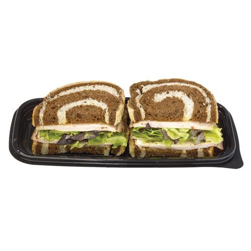 Wegmans Fresh Cajun Turkey On Marble Rye Sandwich: Nutrition ...