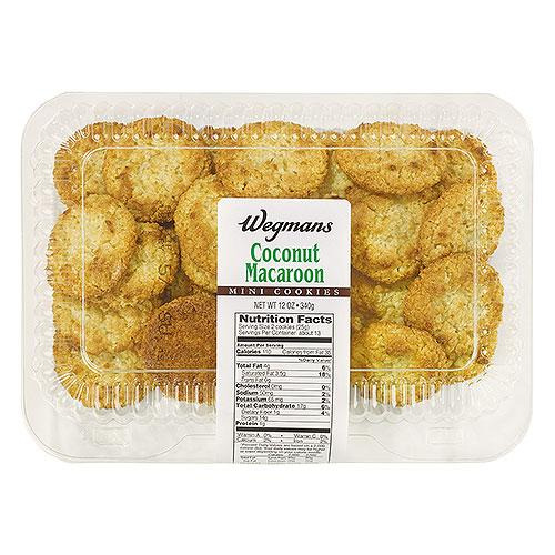 Buy Wegmans Mini Coconut Macaroon Cookies - it's pescataria, vegetarian ...