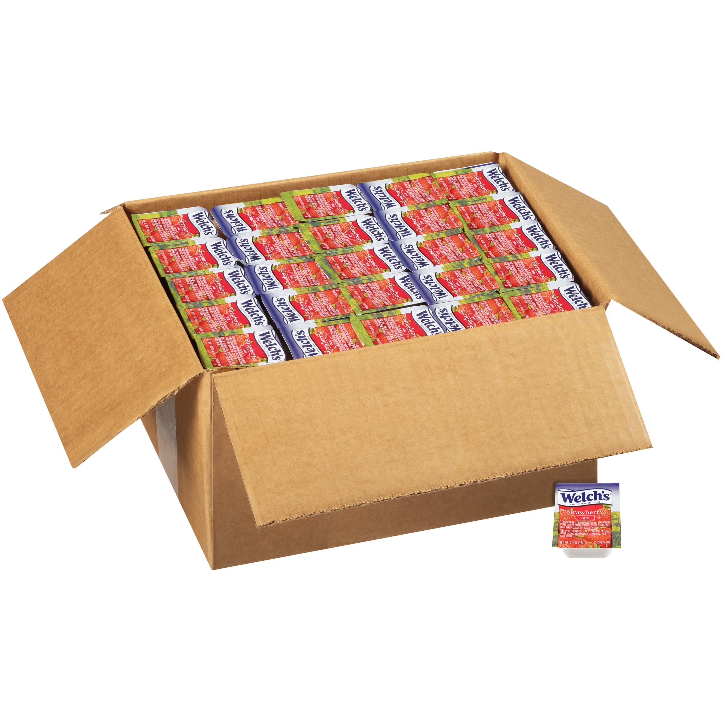 Buy Welchs Single Serve Strawberry Jam - it's vegetarian, pescatarian ...