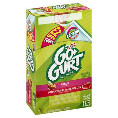 Buy Yoplait Gogurt Yogurt Low Fat Strawberrywatermelon Punch Value Pack ...