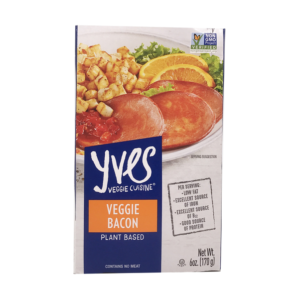 Yves Plant Based Veggie Bacon: Nutrition & Ingredients | GreenChoice